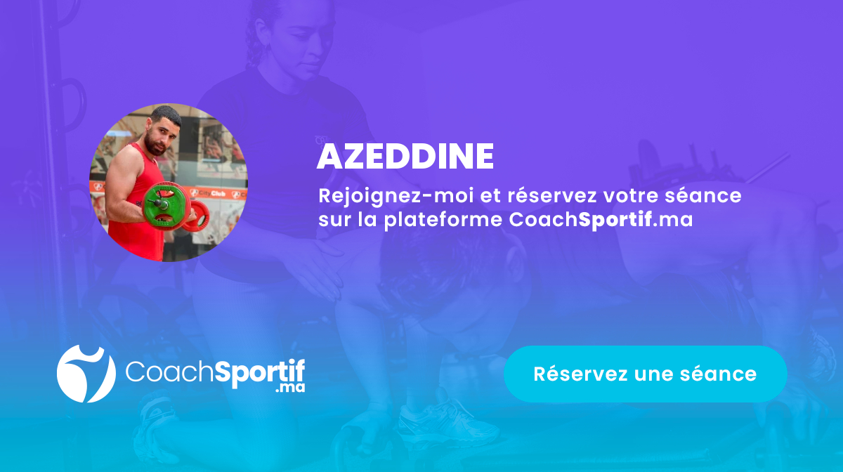 Coach Azeddine | Coach sportif à Agadir - CoachSportif.ma