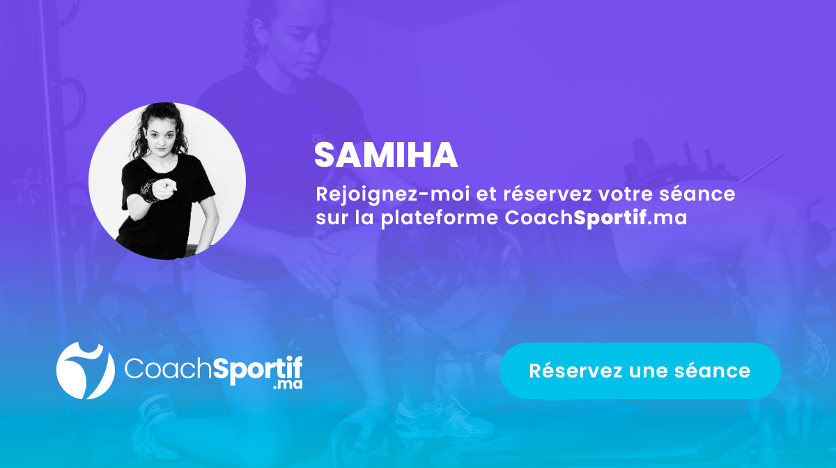 Coach Samiha | Coach sportif à Casablanca - CoachSportif.ma